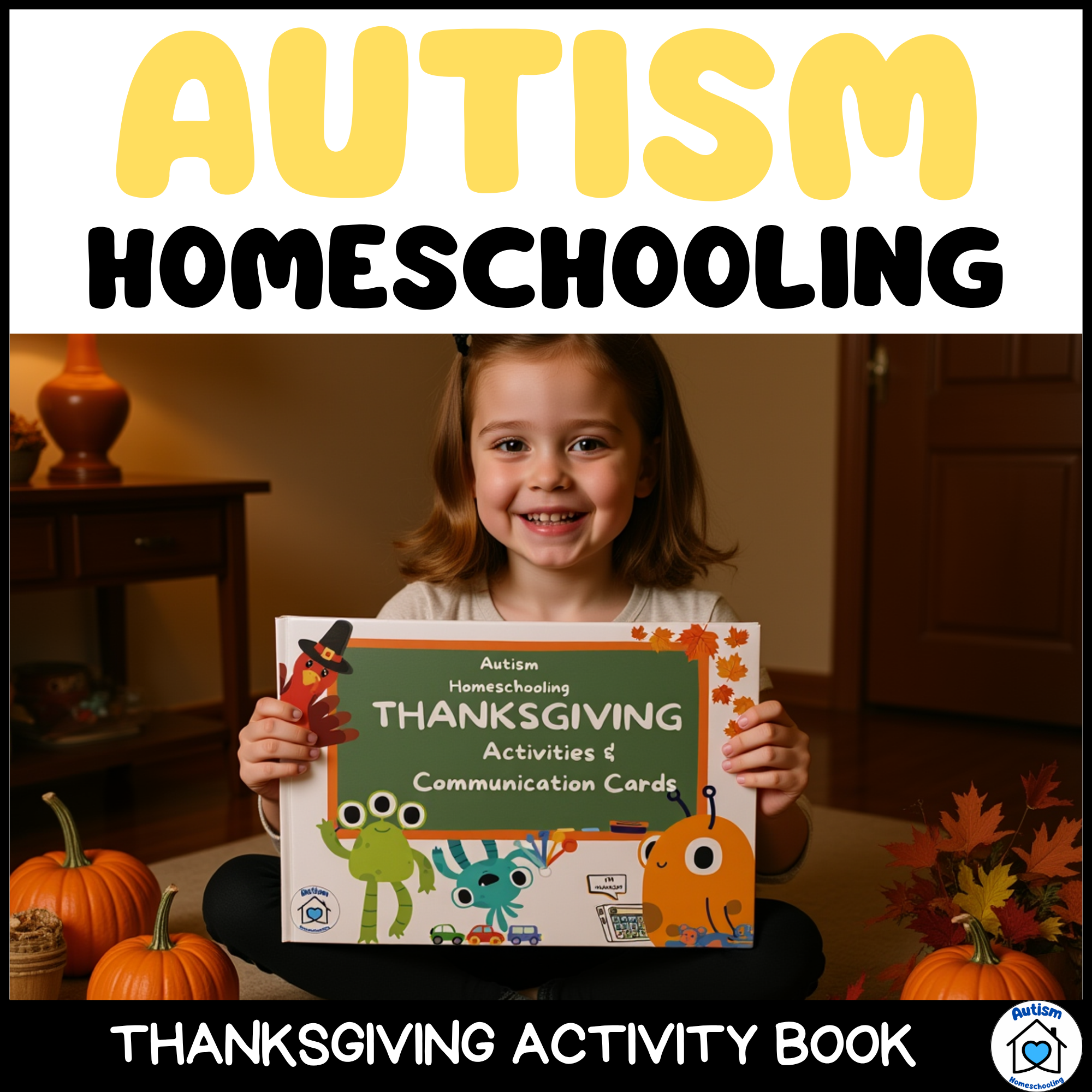 Autism Homeschooling Thanksgiving Activity Book – Autism Homeschooling